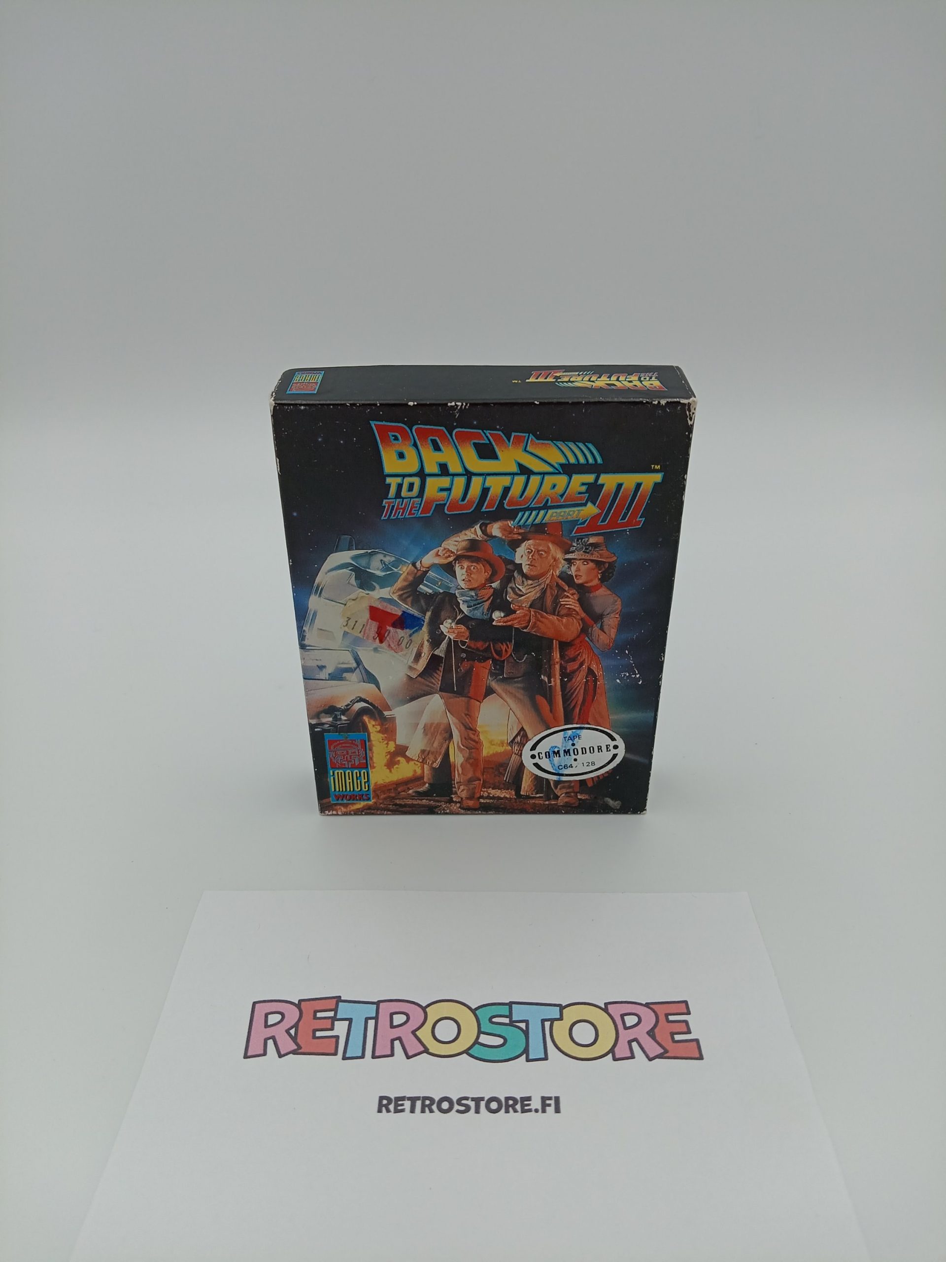 C64 Back To The Future Part III (Kasetti) - RetroStore