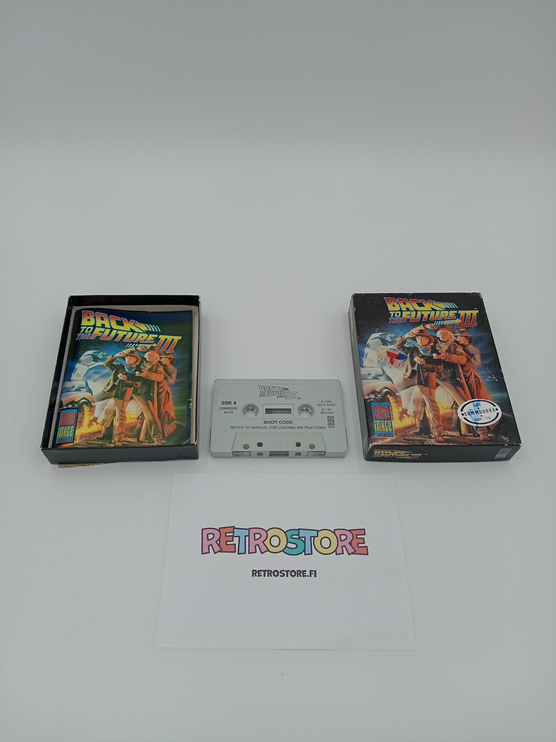 C64 Back To The Future Part III (Kasetti) - RetroStore