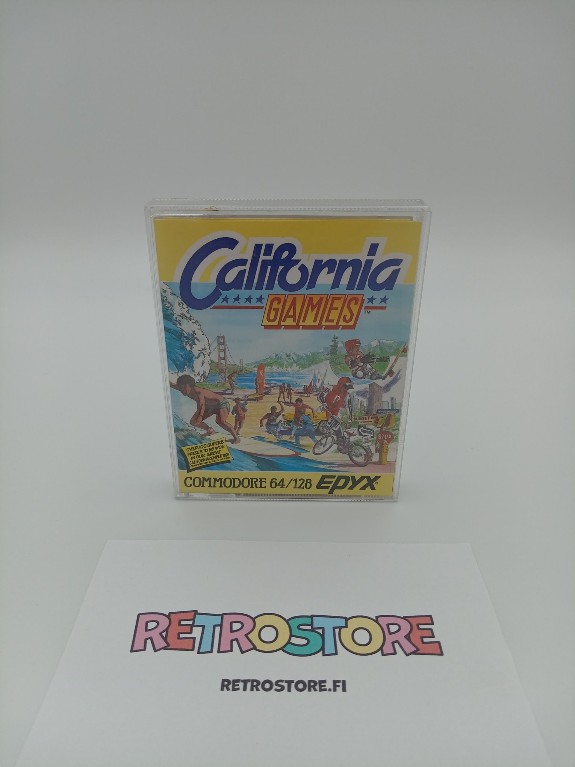 C64 California Games (Kasetti) - RetroStore