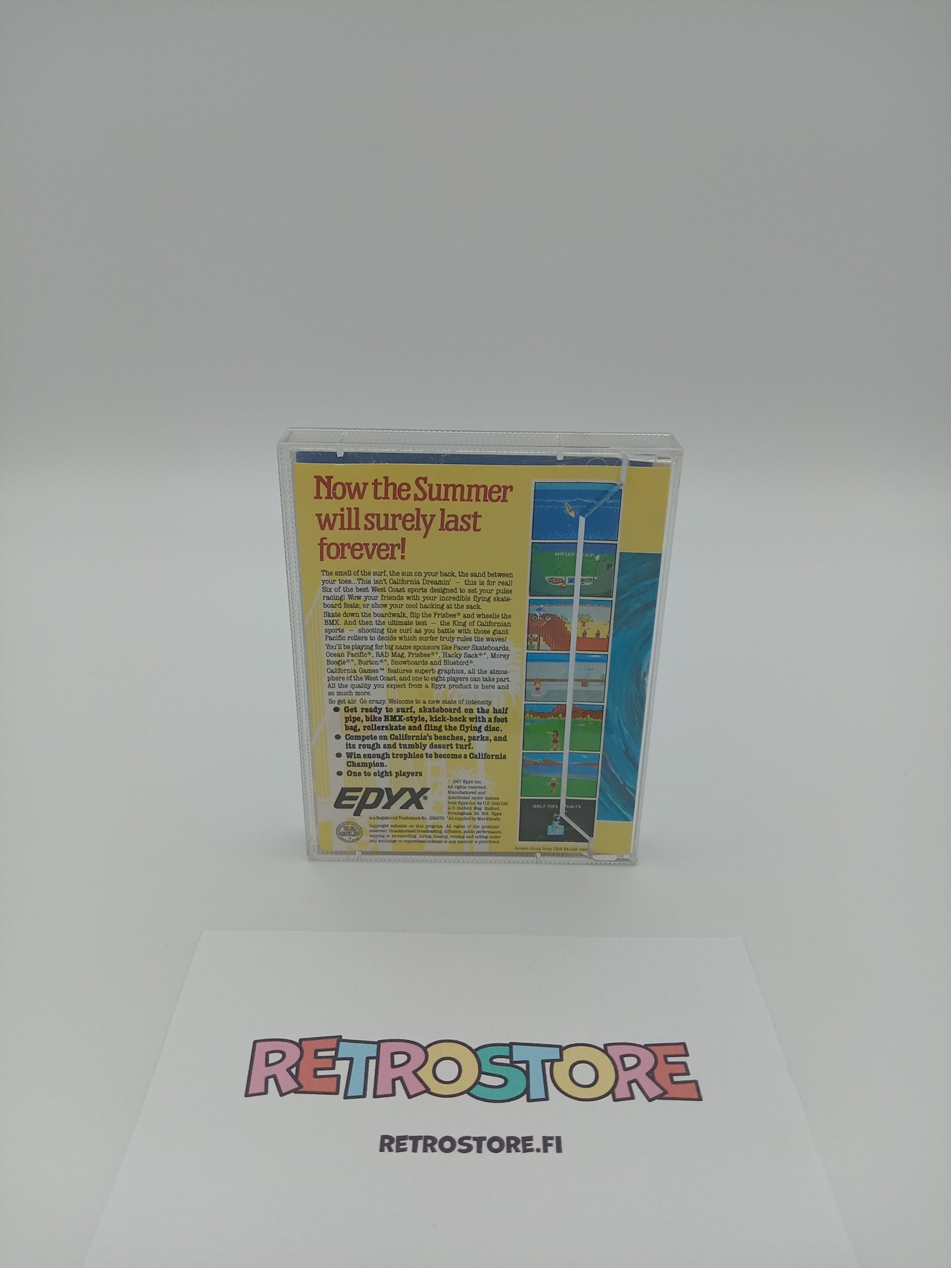 C64 California Games (Kasetti) - RetroStore