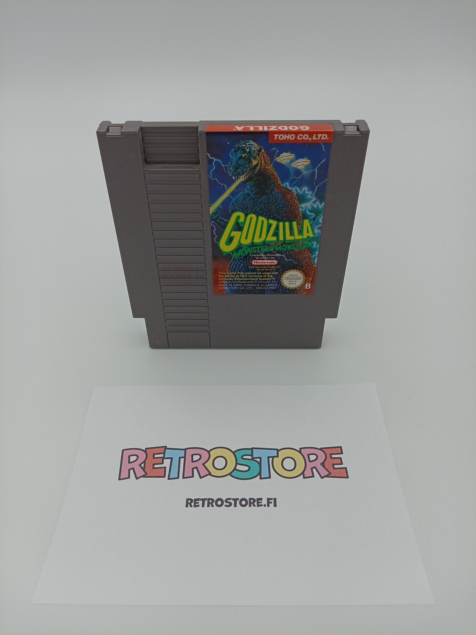 NES Godzilla: Monster Of Monsters (L, FRA) - RetroStore