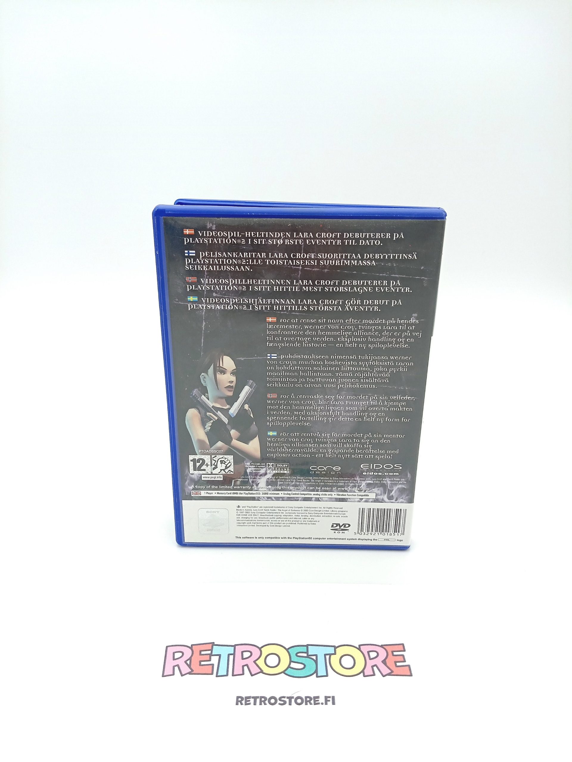 PS2 Lara Croft: Tomb Raider - The Angel Of Darkness (CIB) - RetroStore