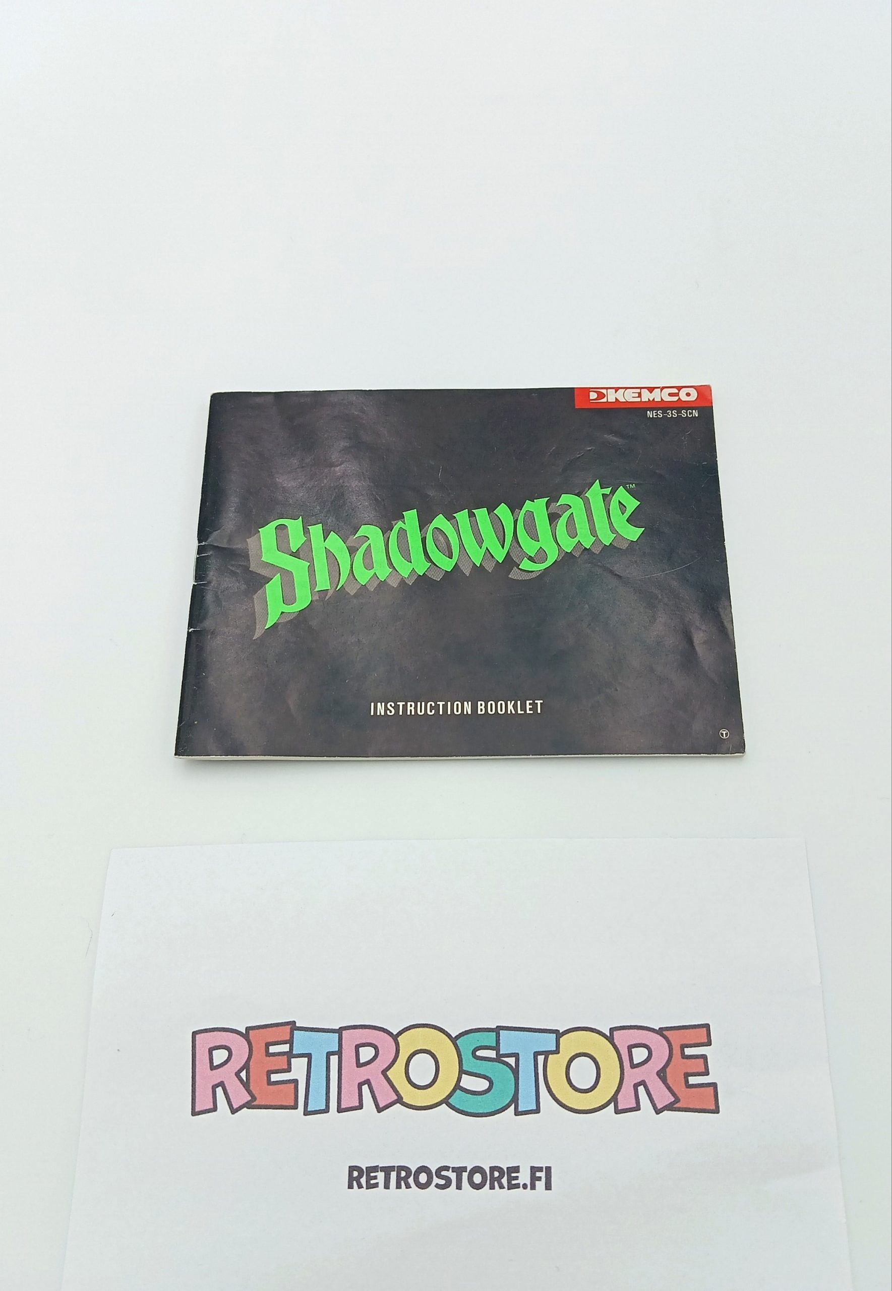 NES Shadowgate Ohjekirja (SCN) - RetroStore